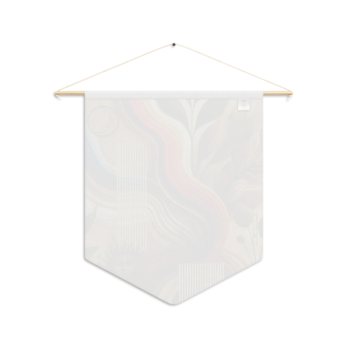 Abstract Earthflow Sun & Moon Wall Banner – Boho Cosmic P… – Invaluable ...